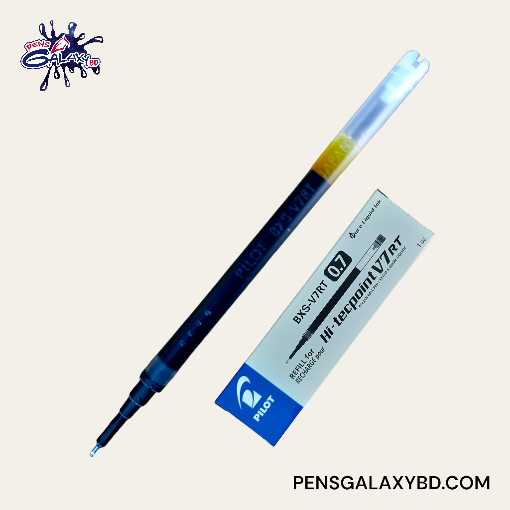 Pilot Hi-Tecpoint V7RT Liquid Ink Rollerball Refill – Pens Galaxy BD