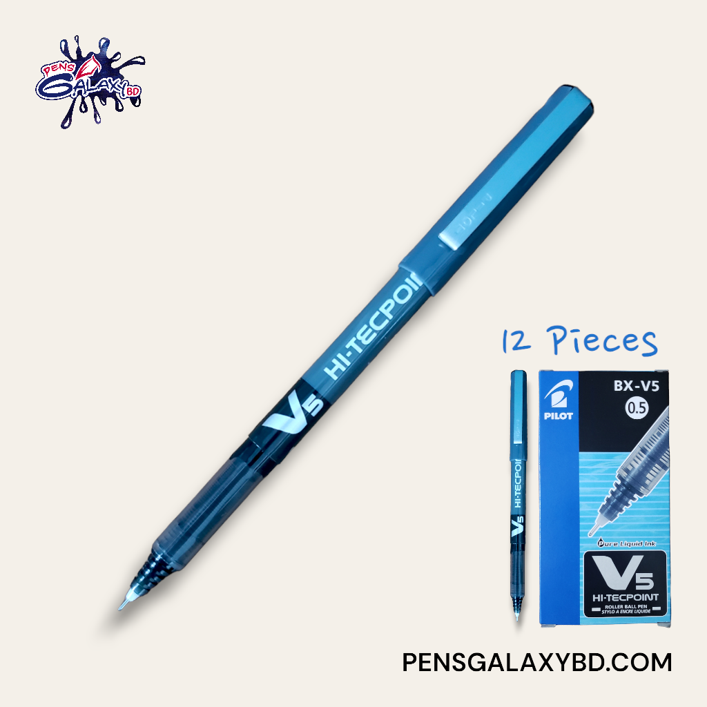 PILOT BX Hi-Tec point V5 Pen 12 PC – Pens Galaxy BD