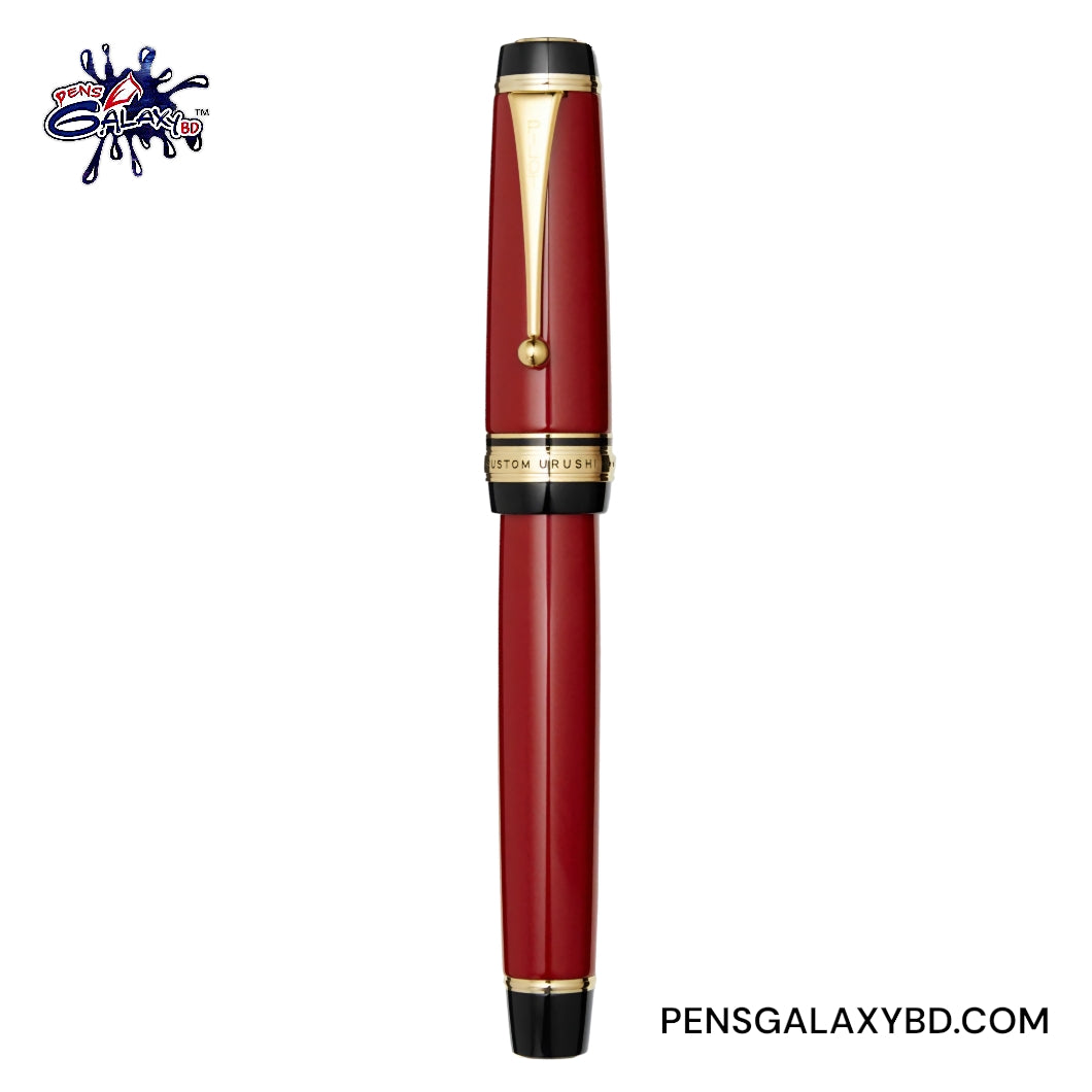 Pilot Custom Urushi Fountain Pen - Vermillion – Pens Galaxy BD