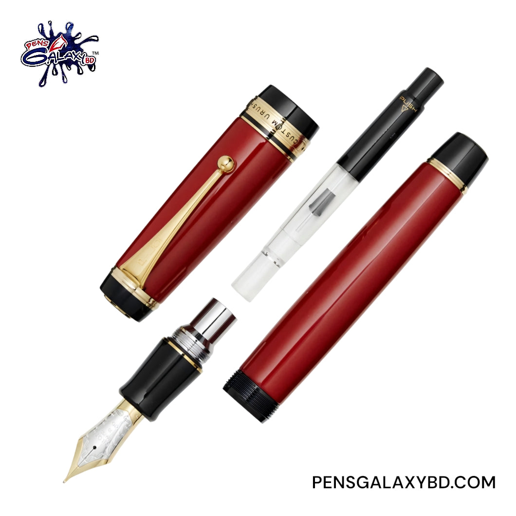 Pilot Custom Urushi Fountain Pen - Vermillion – Pens Galaxy BD
