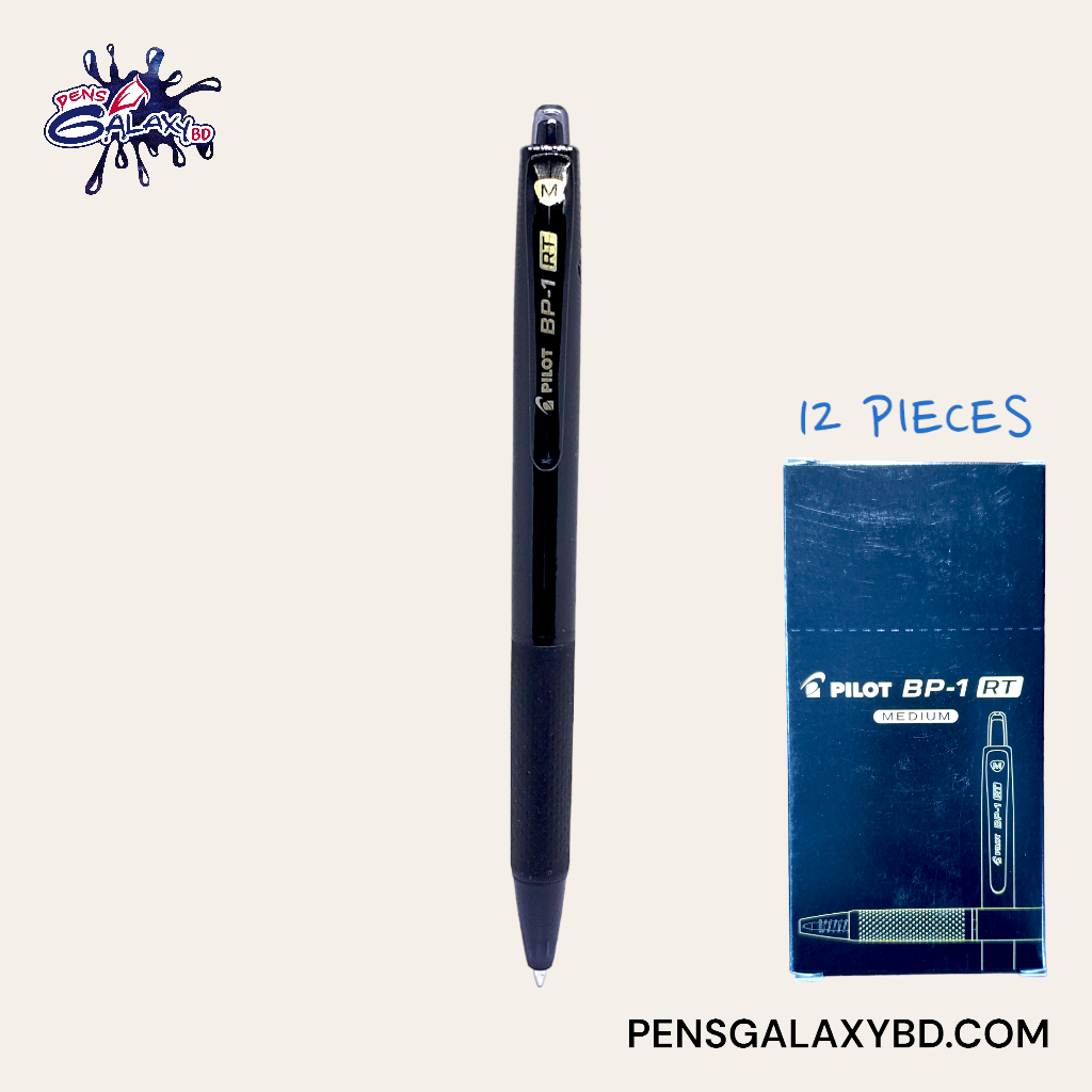 PILOT BP-1-RT Ballpoint Pen - 12 Pieces – Pens Galaxy BD